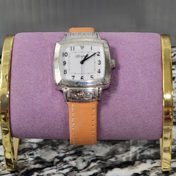 Brighton | Accessories | Brighton Retired Orchard Watch Genuine Leather ...